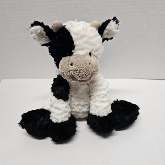 Jellycat | Toys | Jellycat Bashful Hopearl Baby Black White Cow Plush ...